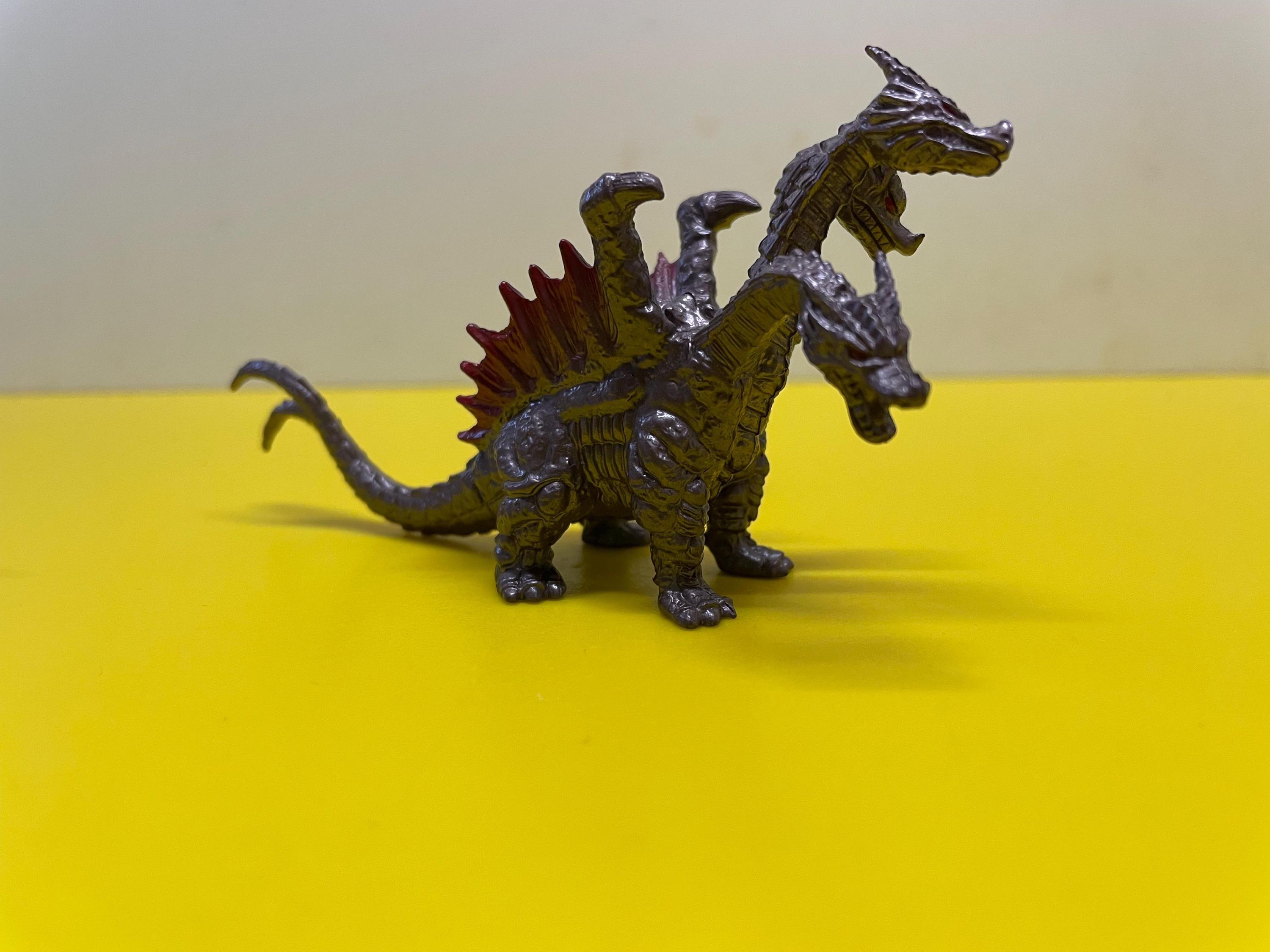 Godzilla Bandai HG 3 Deth Ghidorah Gashapon Vintage Mini Figure Japan 2 ...