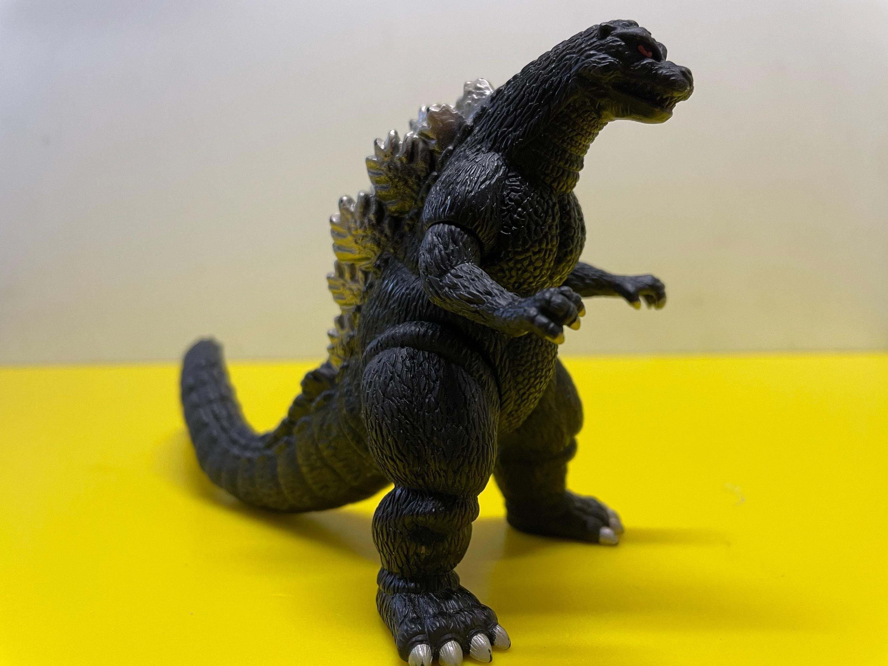 Godzilla Vintage Kaiju Mini Figure Godzilla Height 3 Inches 7-1-04 - Etsy