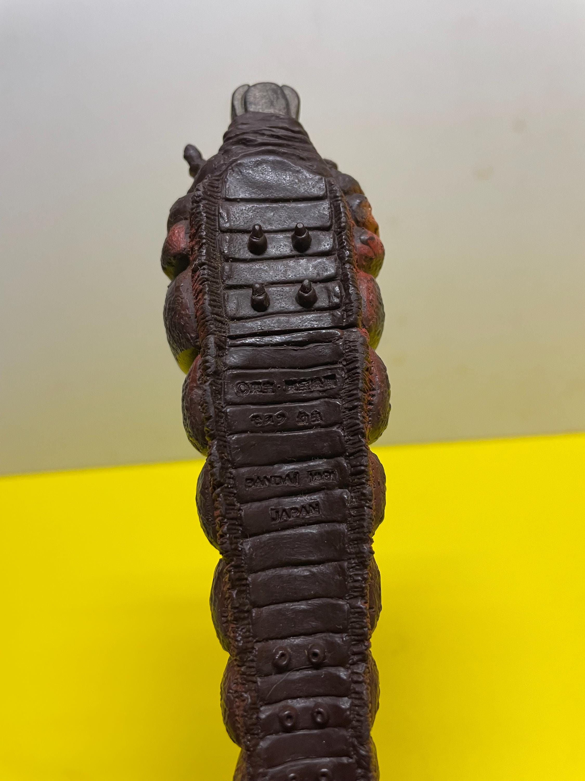 Vintage 1991 Bandai Mothra Larva Figure | Godzilla Kaiju Toy Japan ...