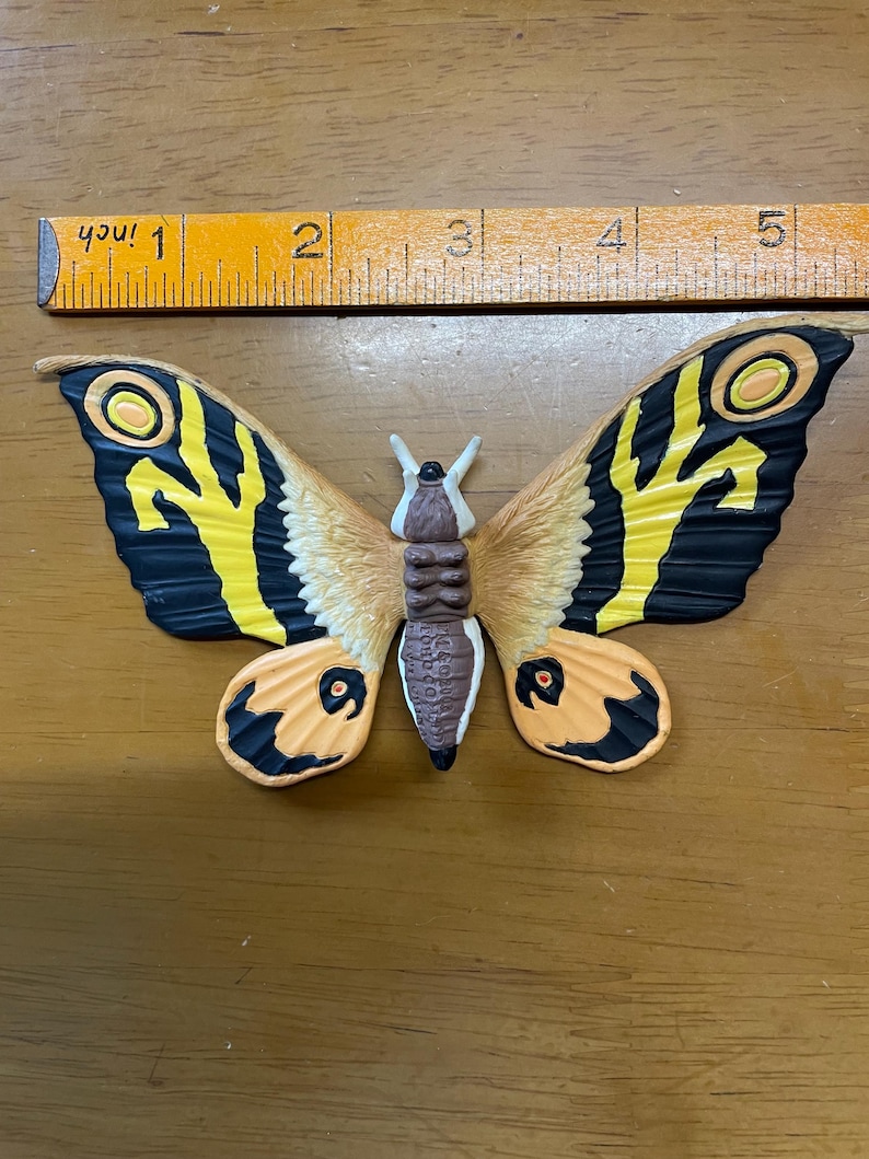 Godzilla Kaiju Mothra Bandai Vintage Mini Figure Japan Height 3 Inches ...