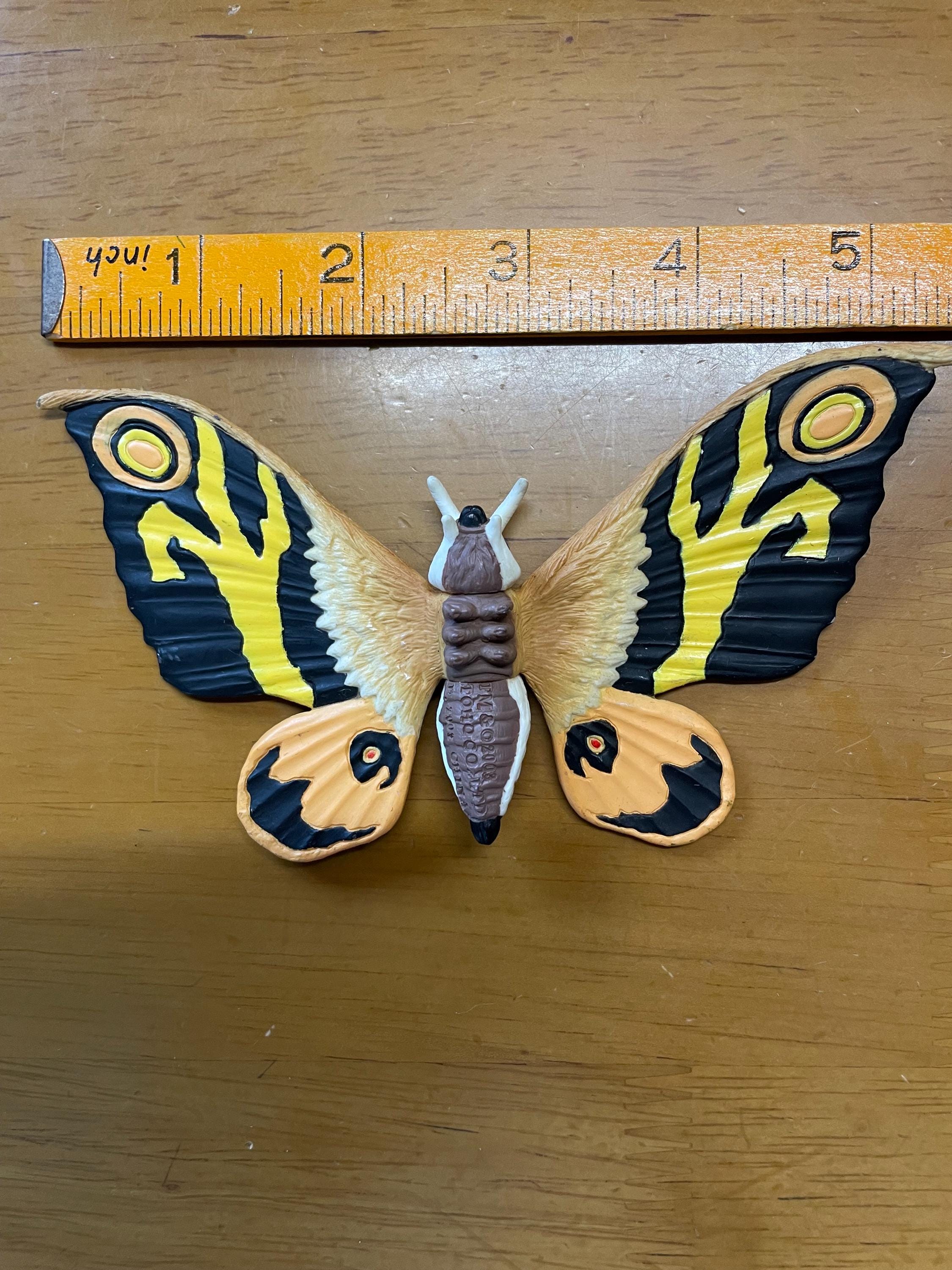 Godzilla Kaiju Mothra Bandai Vintage Mini Figure Japan Height 3 Inches ...