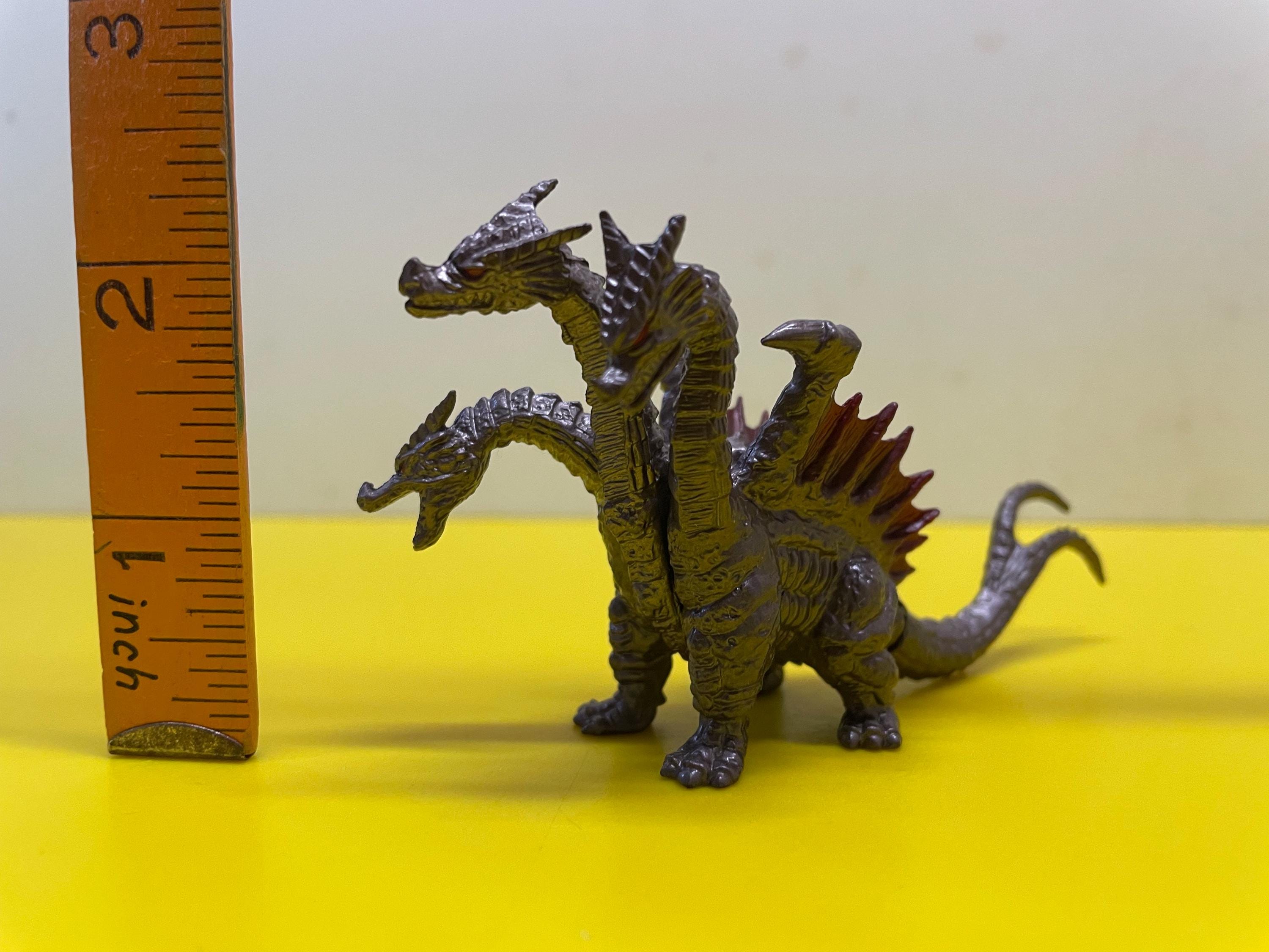 Godzilla Bandai HG 3 Deth Ghidorah Gashapon Vintage Mini Figure Japan 2 ...