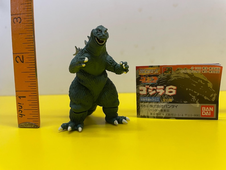 Bandai HG Godzilla 6 Godzilla 1962 Figure Vintage 2.5 Inch ...