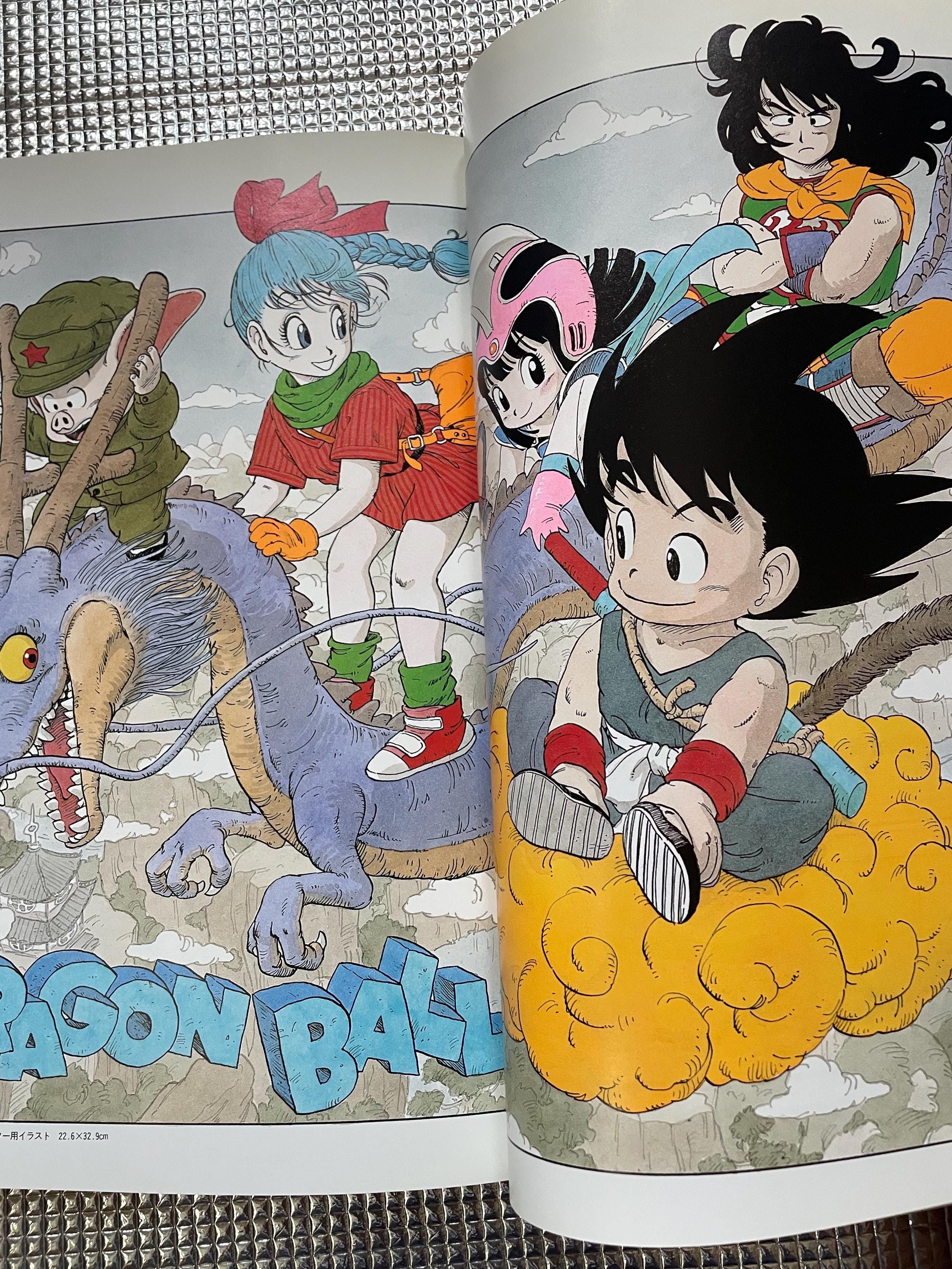 Vintage Dragon Ball Akira Toriyama SPECIAL ILLUSTRATIONS First Edition ...