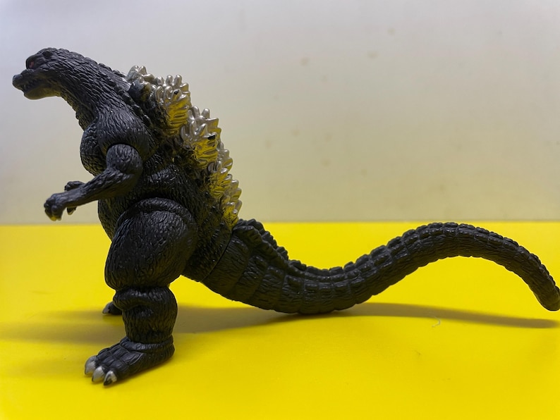 Godzilla Vintage Kaiju Mini Figure Godzilla Height 3 Inches 7-1-04 - Etsy