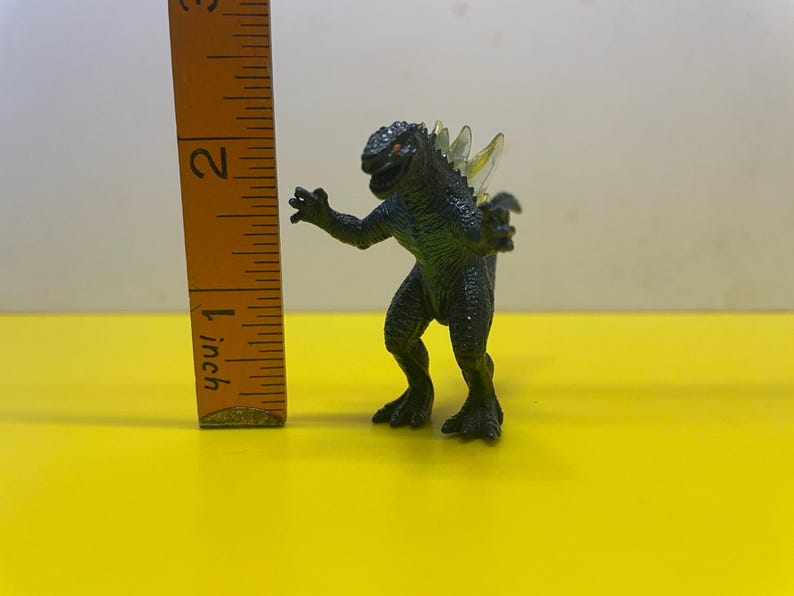 Godzilla Vintage Mini Figure US Godzilla Zilla Bandai Vintage Japan 2 ...