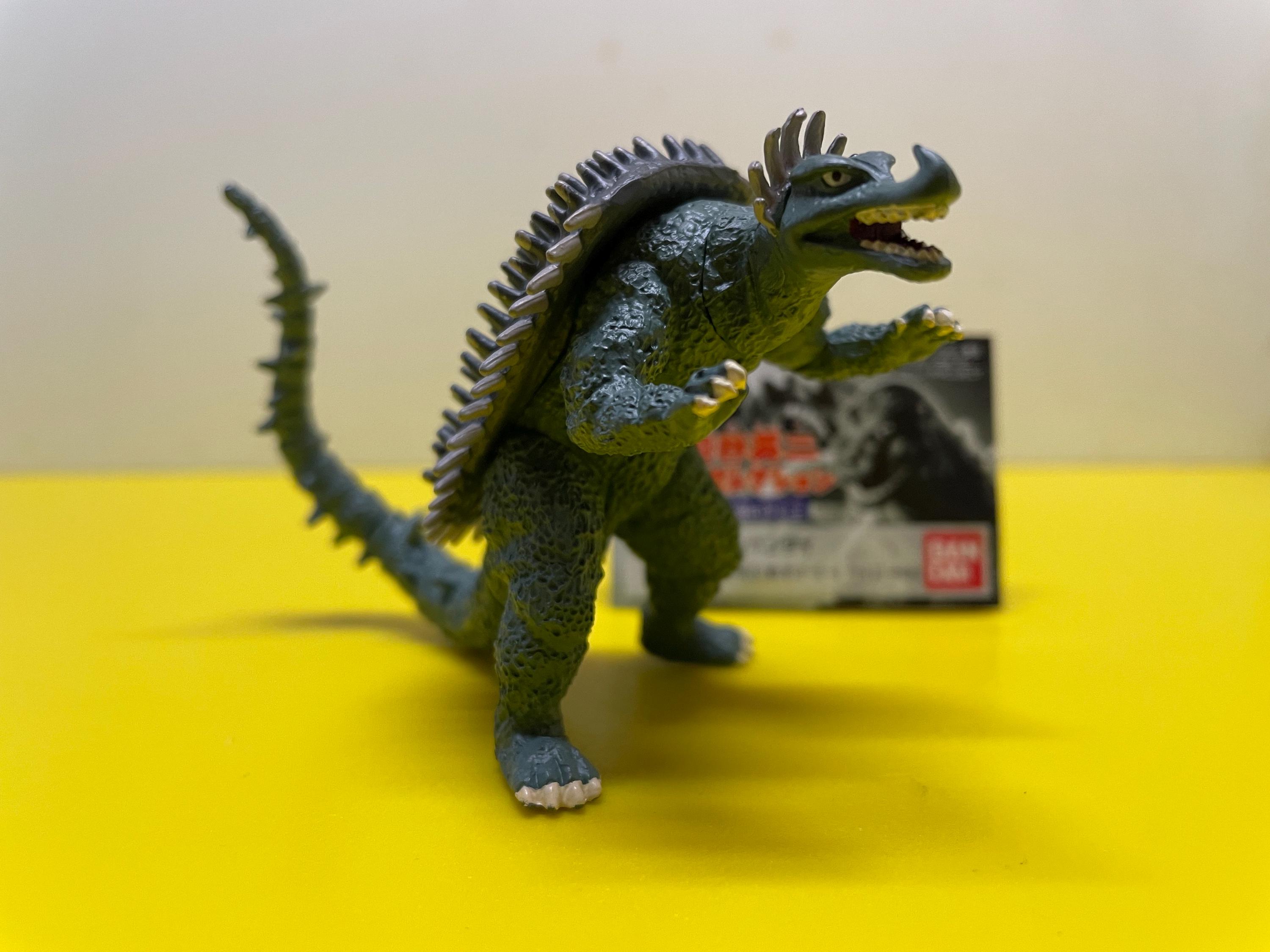 Godzilla Kaiju Bandai HG Anguirus Vintage Mini Figure Japan Height 2.5 ...