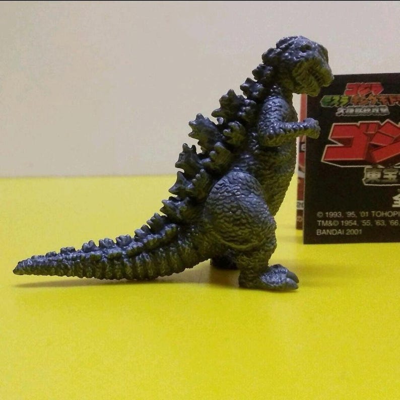 Bandai Godzilla Gumi Vintage Kaiju Mini Figure Godzilla Prototype ...