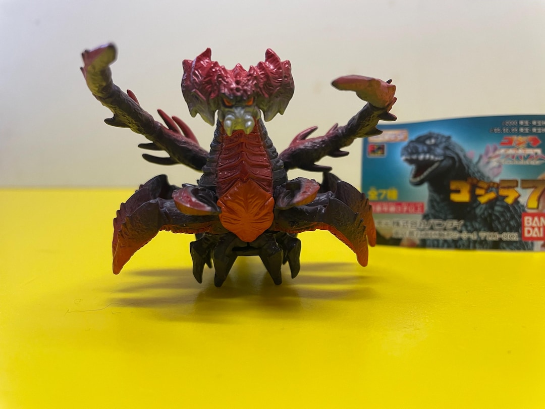 Godzilla Bandai HG 7 Destroya Vintage Gashapon Mini Figure Japan 2 ...