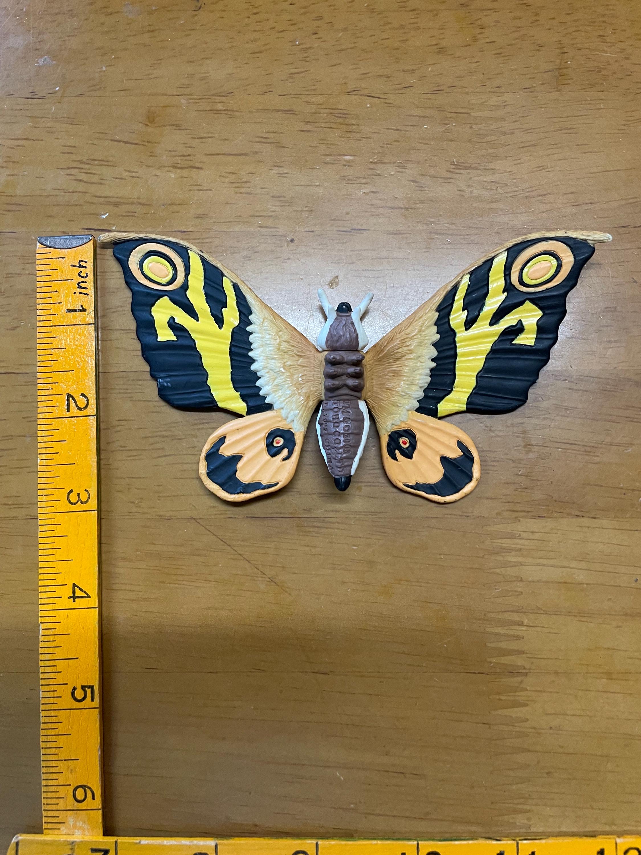 Godzilla Kaiju Mothra Bandai Vintage Mini Figure Japan Height 3 Inches ...