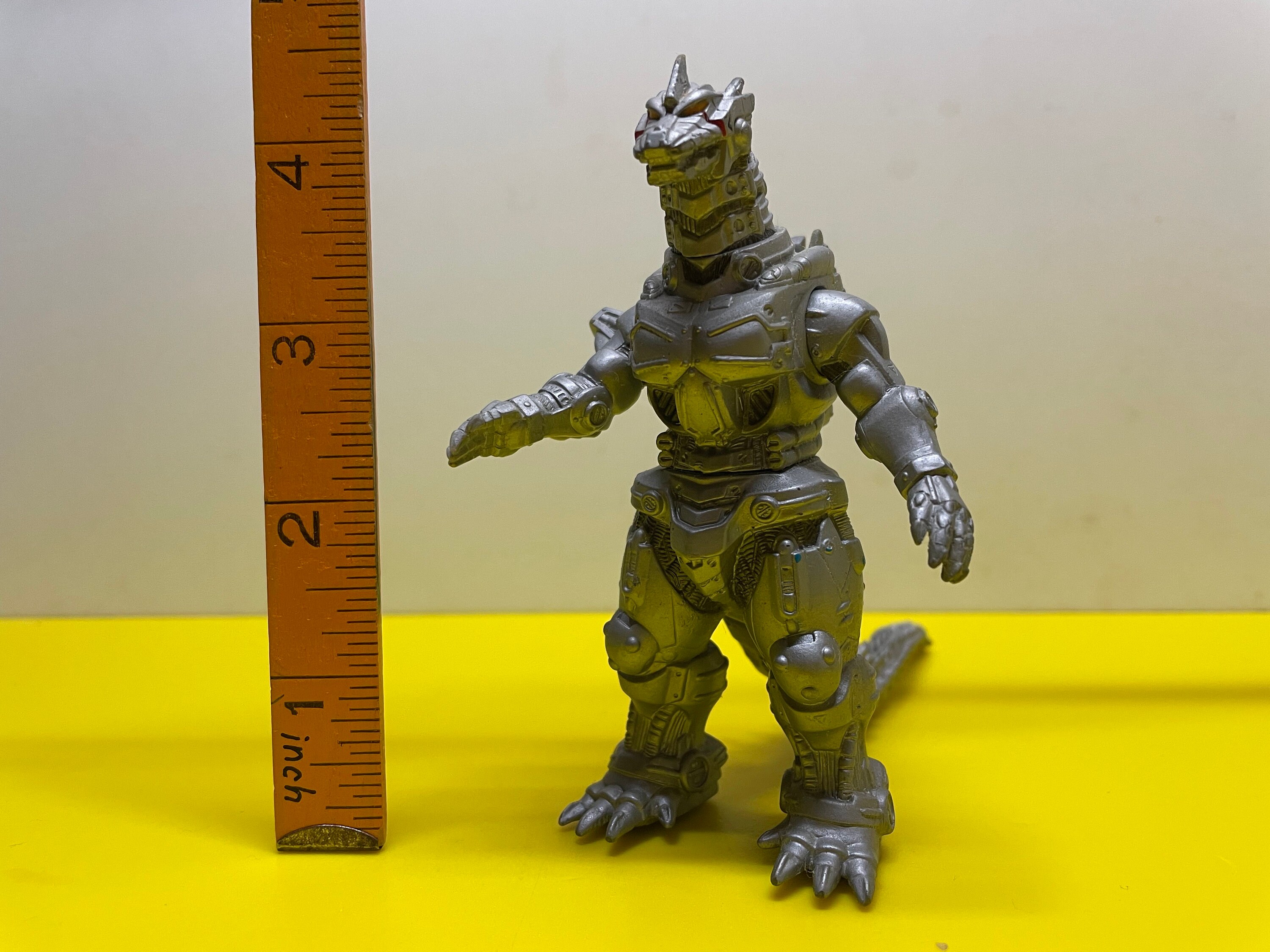 Godzilla Vintage Kaiju Mini Figure Mechagodzilla Kiryu Height 4 Inches ...