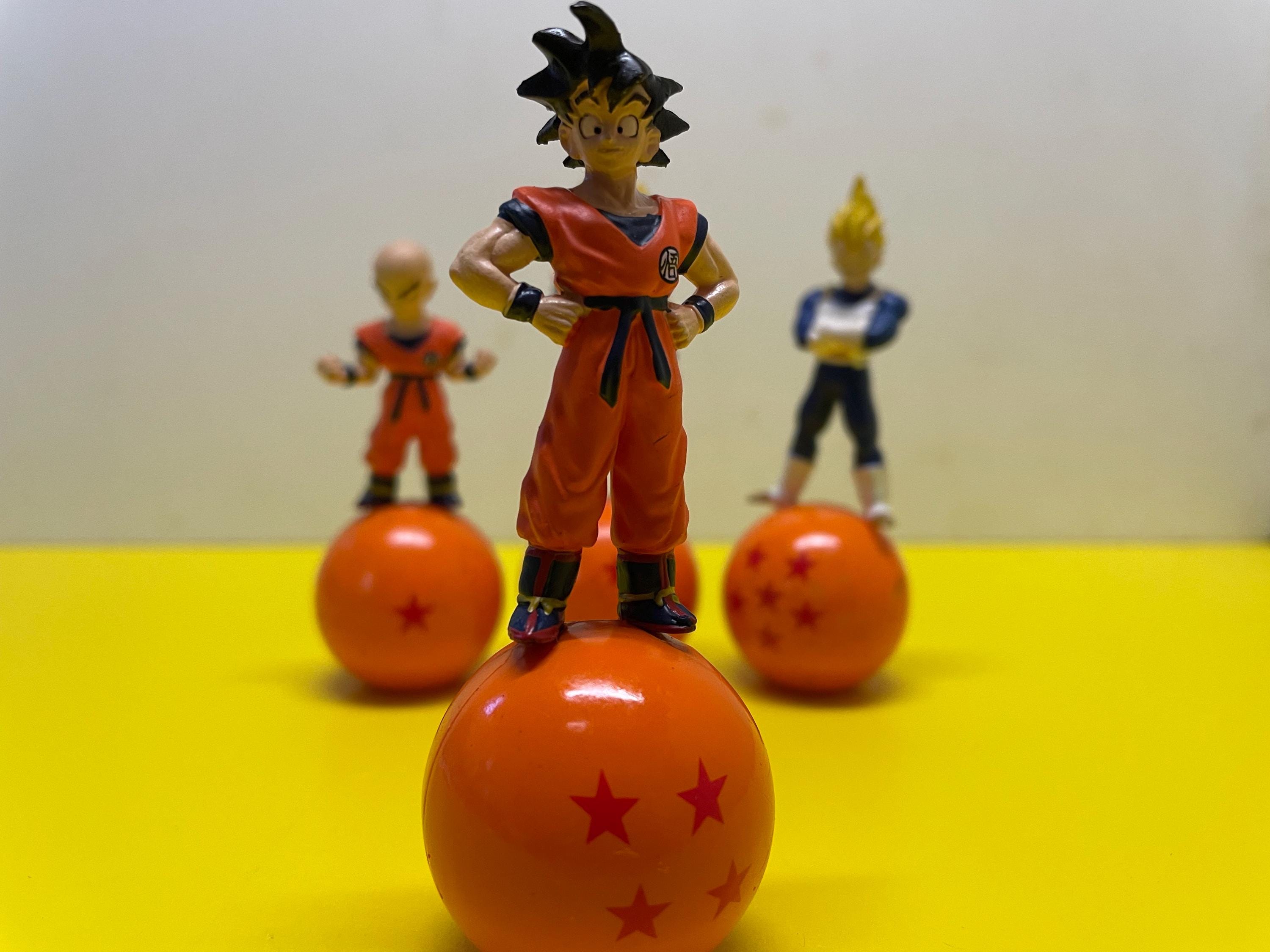 Dragon Ball Mini Figure 4 Types Vintage Japan Height 3 Inches 6-10-13 ...