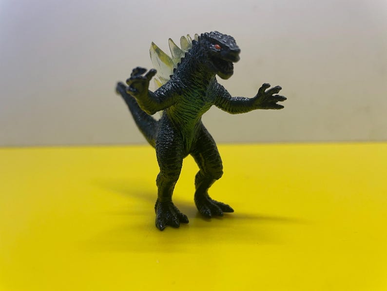 Godzilla Vintage Mini Figure US Godzilla Zilla Bandai Vintage Japan 2 ...