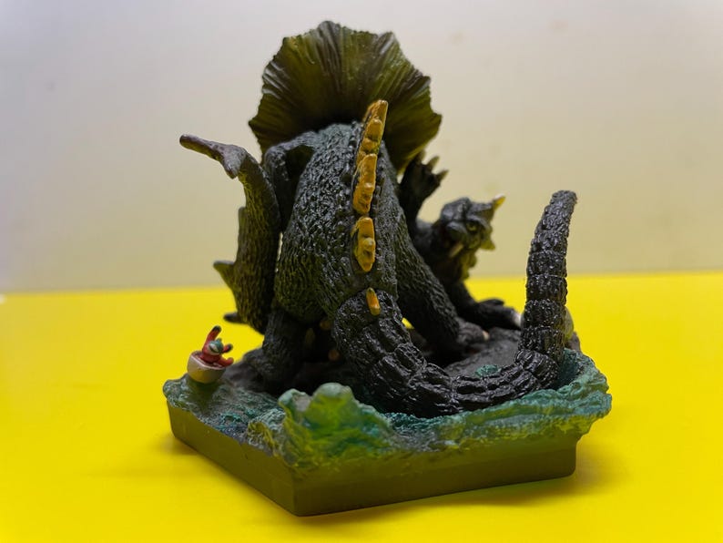 Ultra Kaiju Vintage Kaiju Diorama Mini Figure Jirass Vs Gomess Height 3 ...