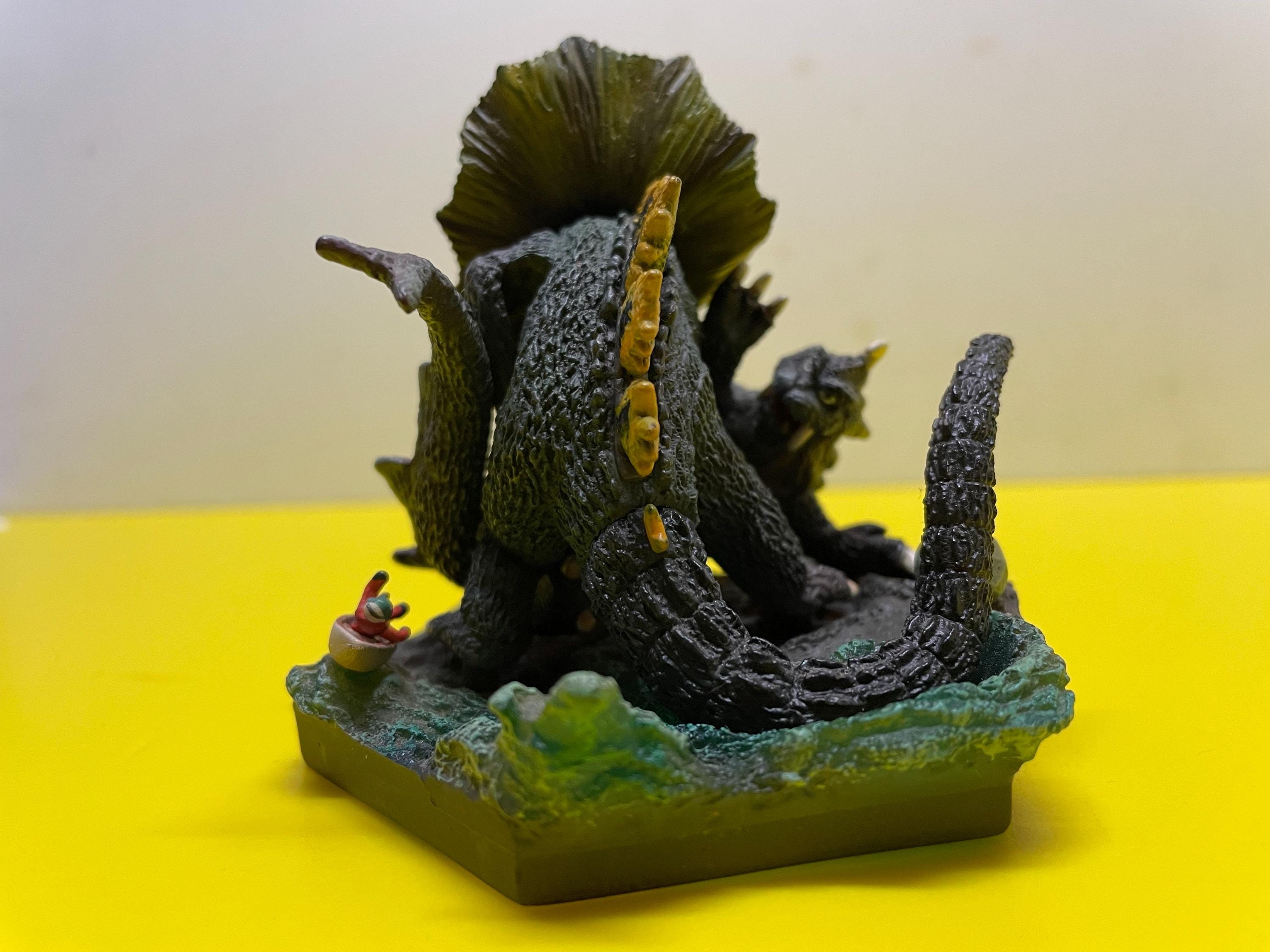 Ultra Kaiju Vintage Kaiju Diorama Mini Figure Jirass Vs Gomess Height 3 ...