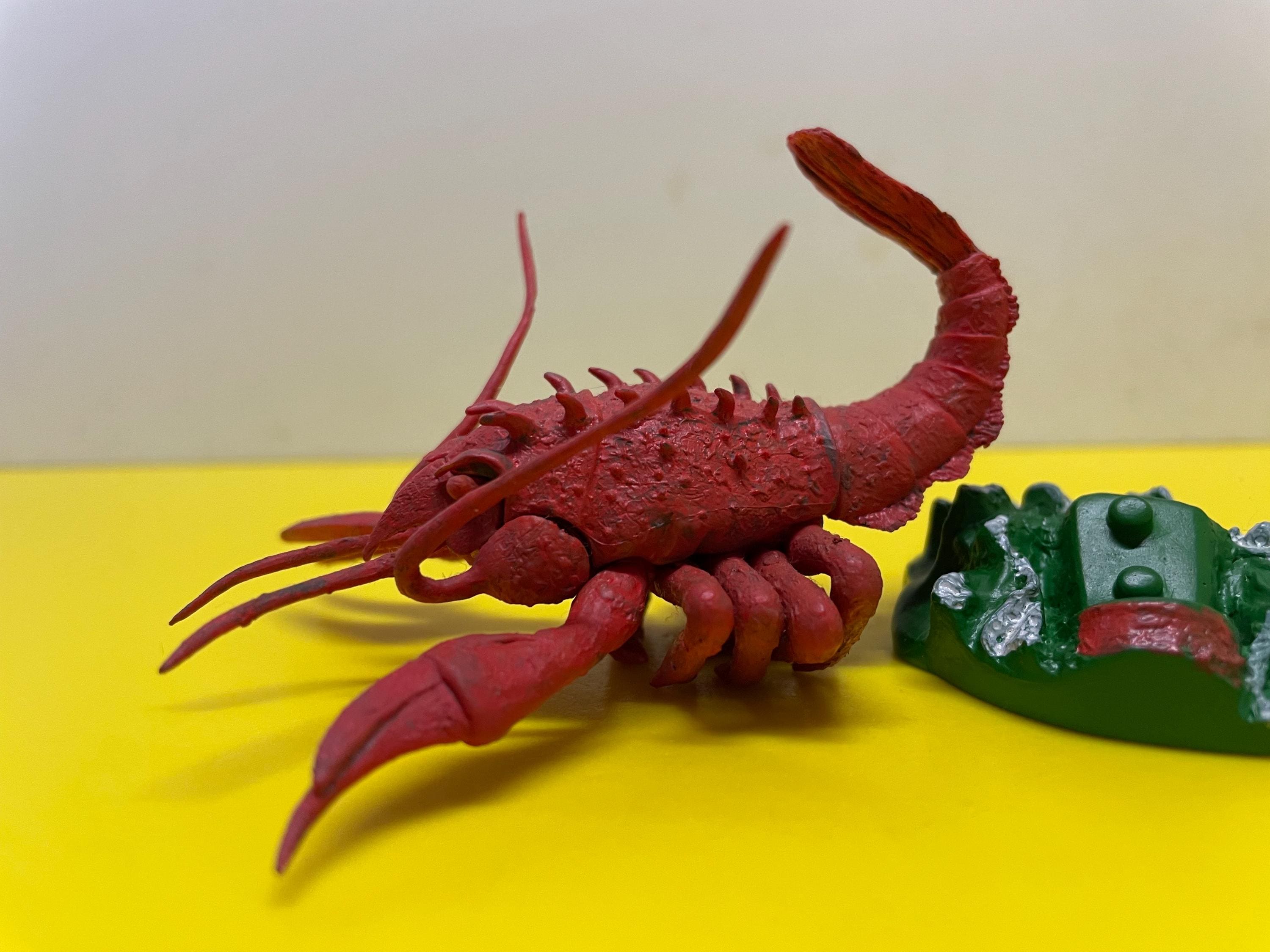 Godzilla Kaiju Bandai HG 10 EBIRAH Vintage Mini Figure Japan Height 2 ...