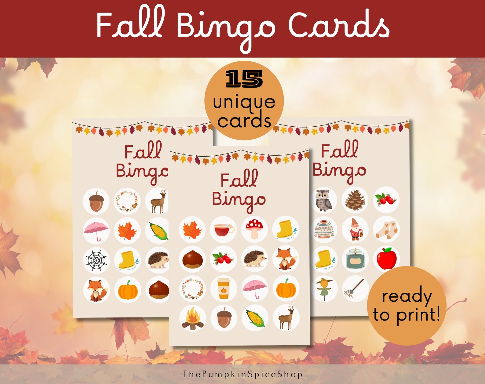 Fall Bingo, Thanksgiving Bingo, Fall Bingo Kids, Fall Activities, Fall ...