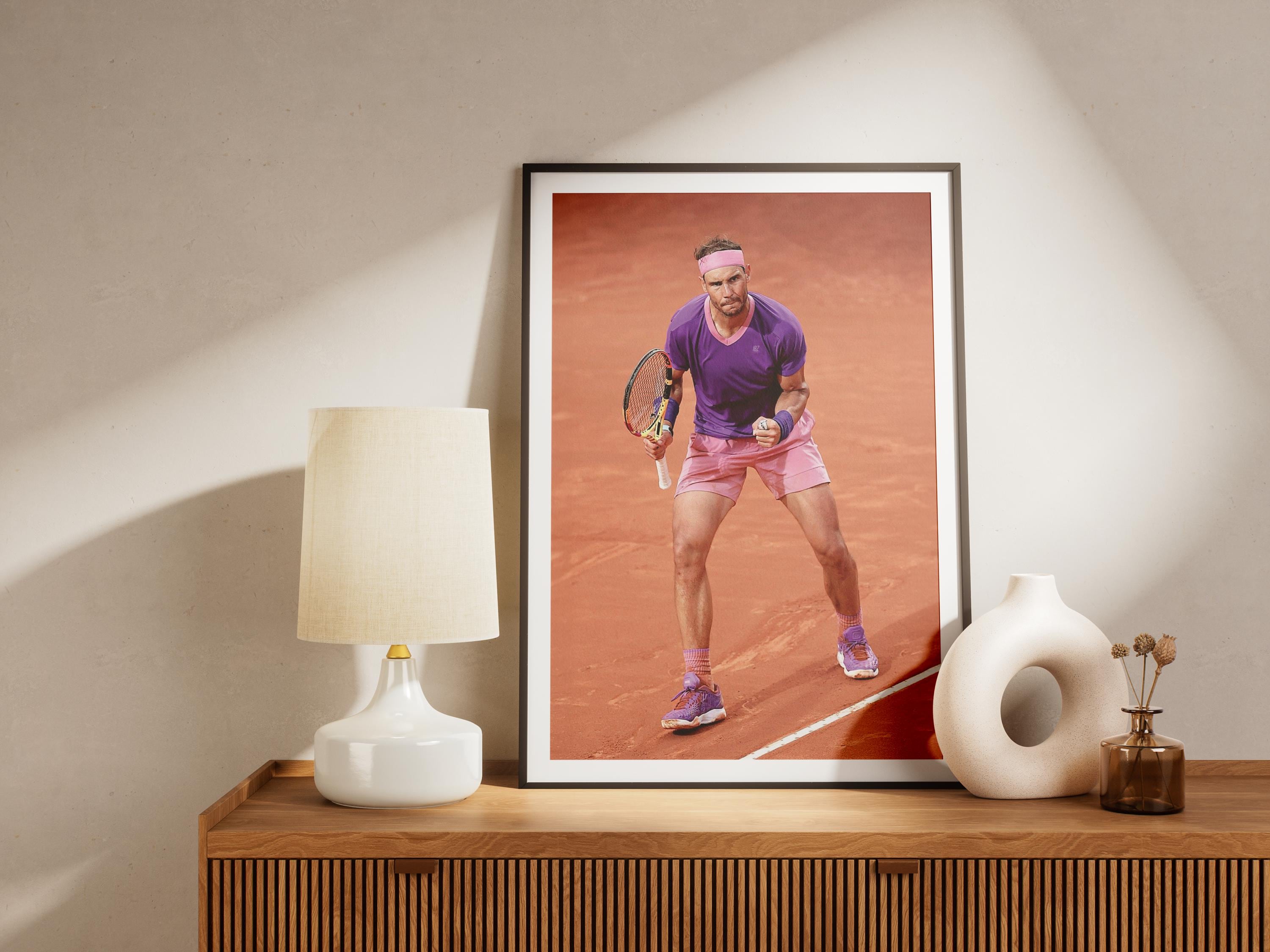 Rafael Nadal Poster Tennis Poster, Wimbledon Plakat Kunst, Australian ...