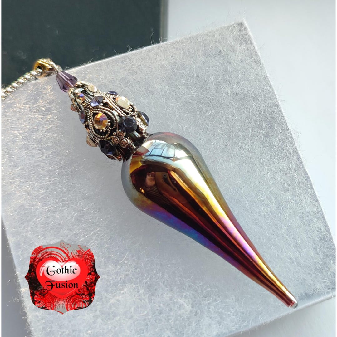 Victorian Gothic Vampire Queen Vial of Blood Necklace, Blood Vial ...