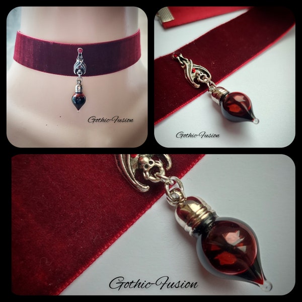 Vampire Bite Choker - Etsy