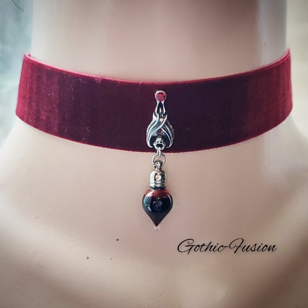 Vampire Bite Choker - Etsy