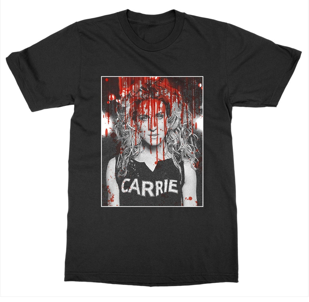 Carrie Horror Movie Carrie Movie T-shirt Horror Graphic T-shirt for Men ...