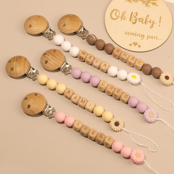 Baby Girl Pacifiers - Etsy