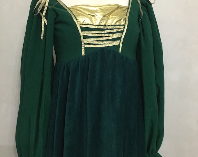 Forrest Green Princess Fiona Dress. Shrek. Woman's / TEEN Vintage ...