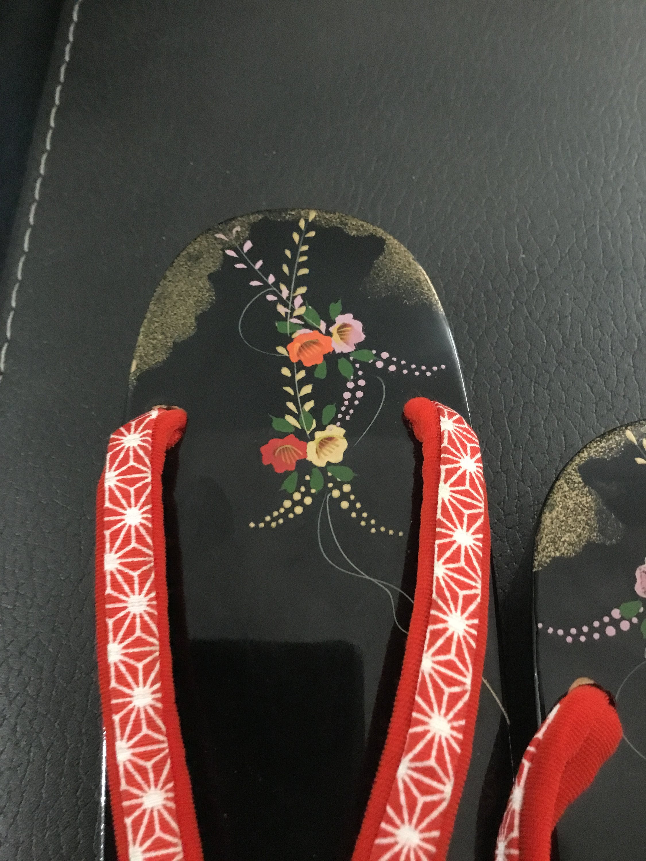 Vintage Japanese Shoes Geisha Girl Costume “geta” Shoes Size 5-5 1/2 ...