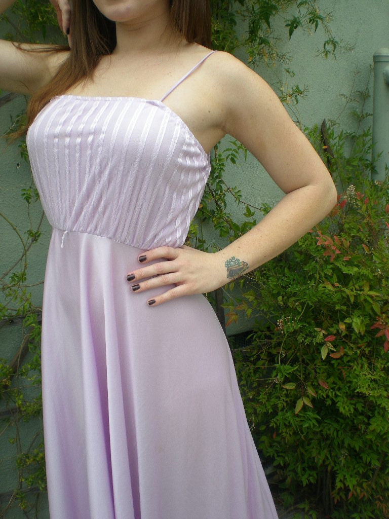 Vintage 70's Maxi Dress. Summer Sundress. Lavander Poolside Dress. - Etsy