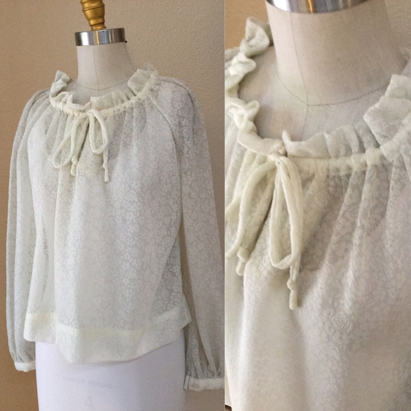 Cream Ruffle - Etsy