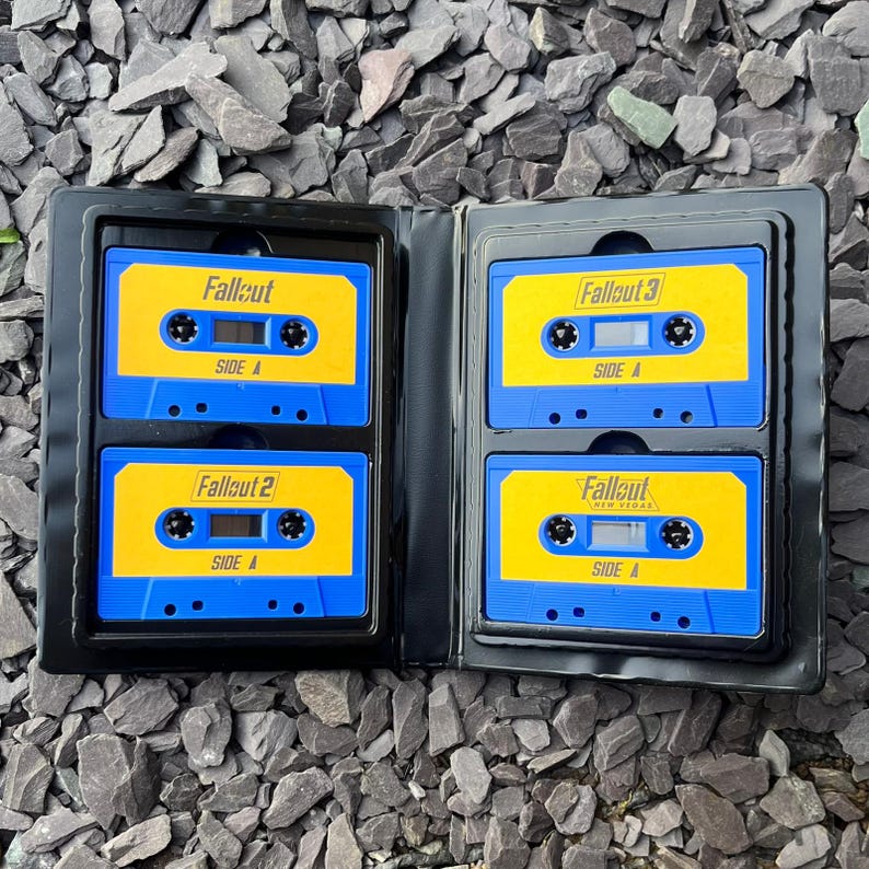 Fallout Cassette Collection - Fallout 1, 2, 3 & New Vegas - Video Game ...
