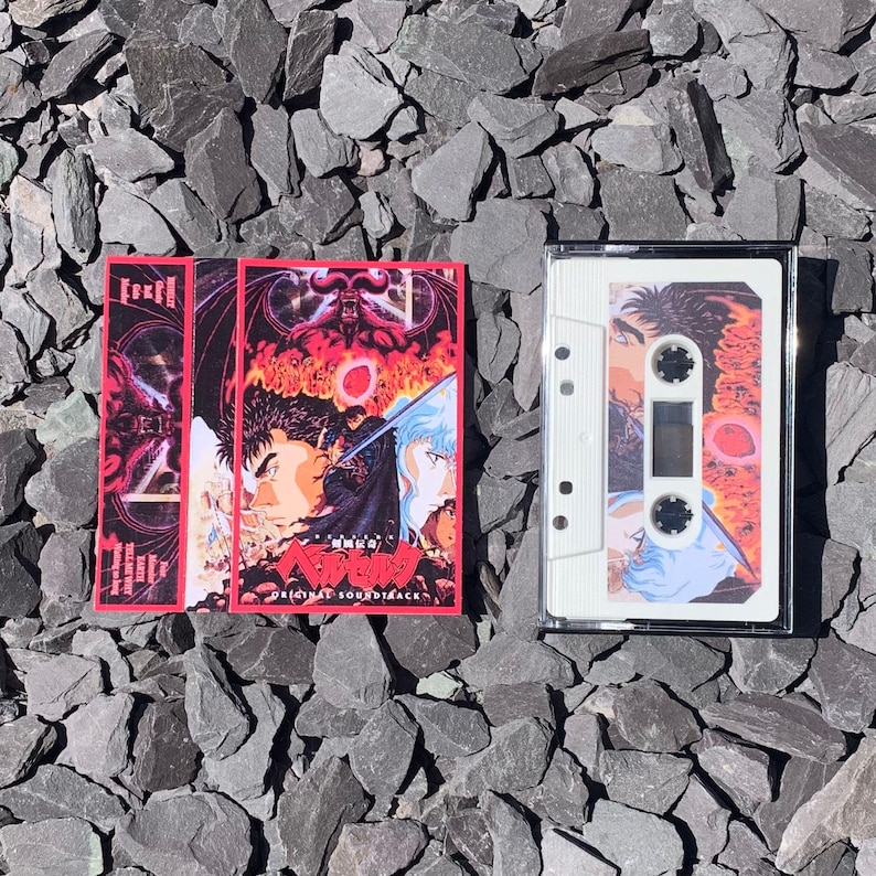 Berserk OST - Custom Cassette - Anime Soundtrack - Etsy