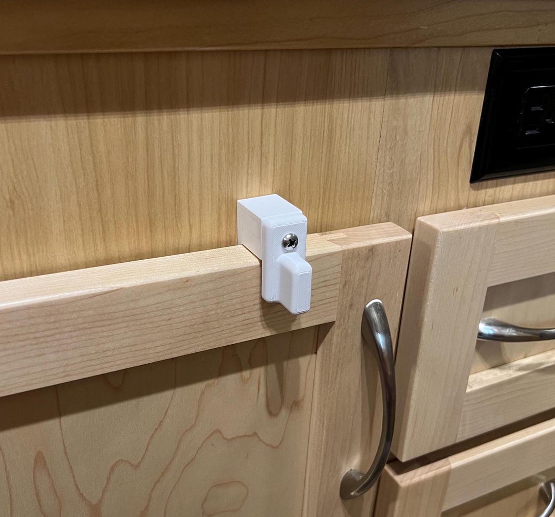 2 PACK - RV Cabinet Door Latches - Fits Lower Cabinets and Drawers on ...