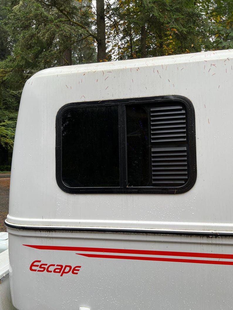 Window Ventilation Louvers for Escape and Casita Trailers With Framed ...