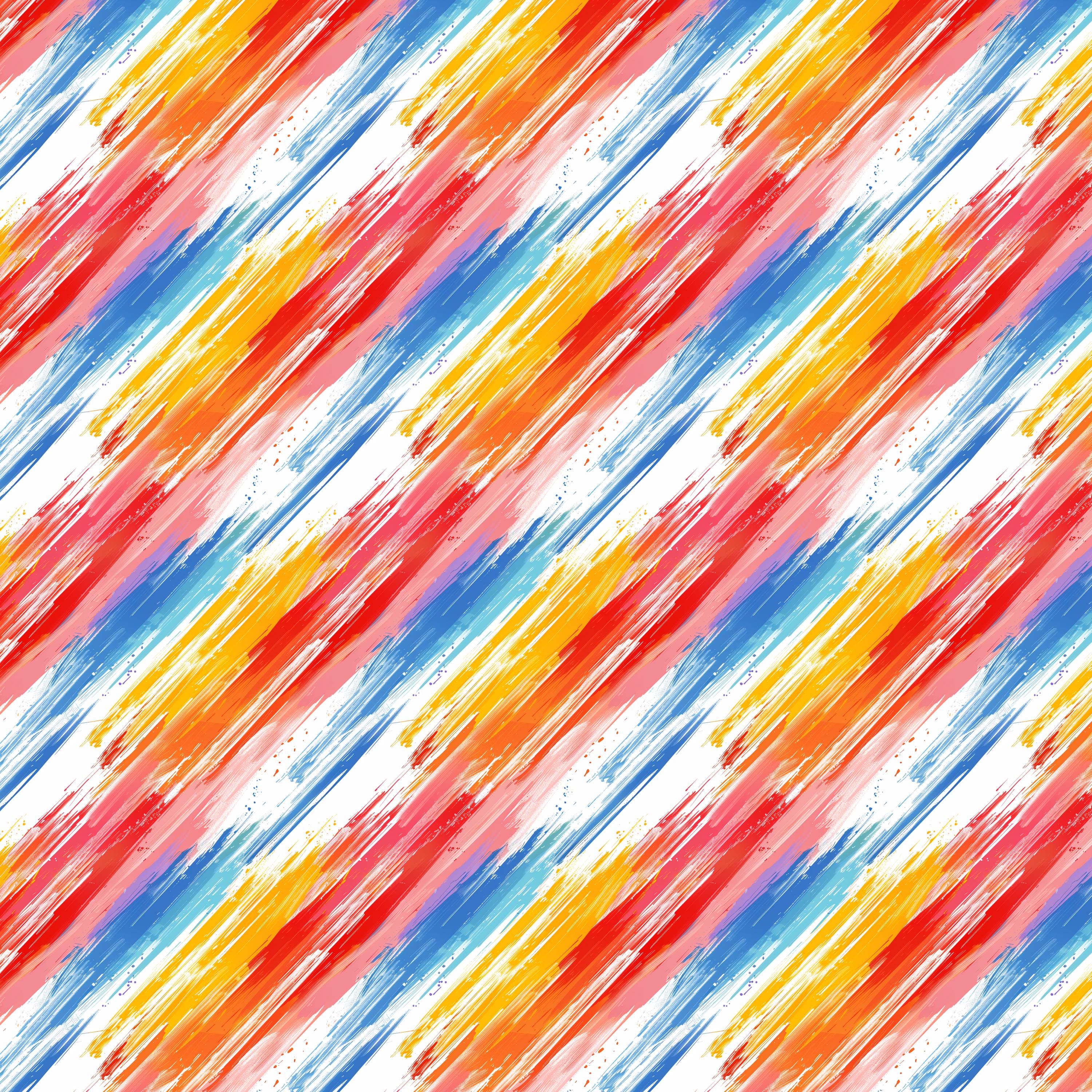 Watercolour Brush Strokes Digital Pattern Paper for Crafting and Design ...