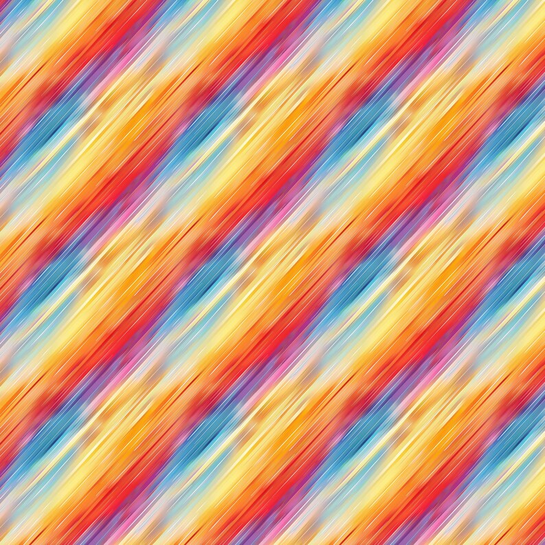 Pastel Watercolor Brush Strokes Digital Pattern Paper for Crafting and ...