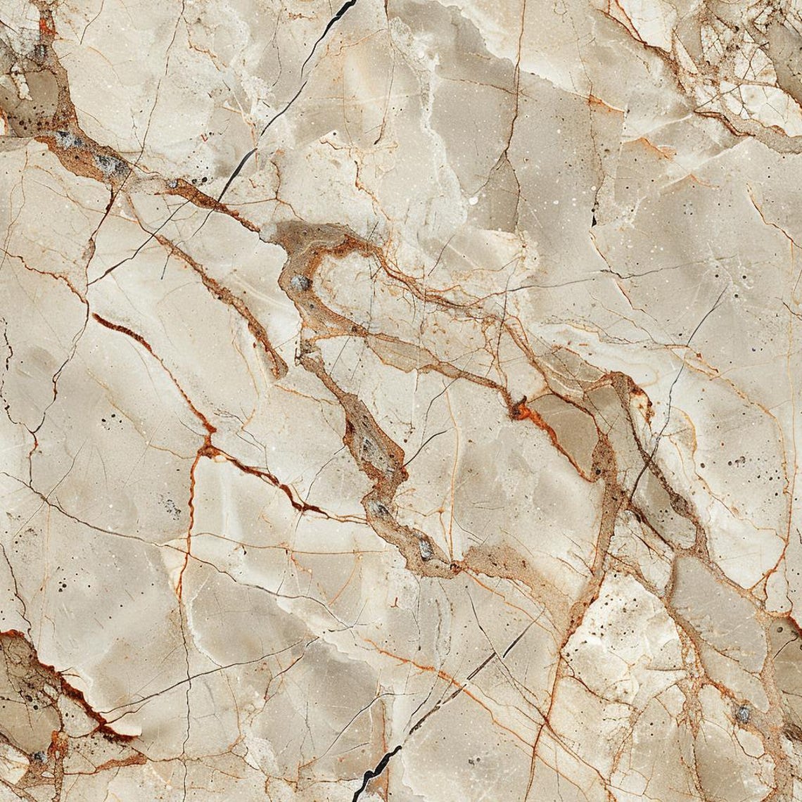 Brown Stone Marble Digital Pattern Paper for Crafting and Design Projects. 12 in X 12 in 300 Ppi ...