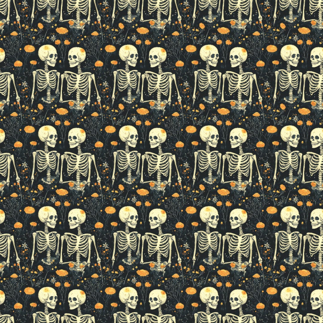 Halloween Digital Seamless Pattern Paper | Halloween Digital Download ...