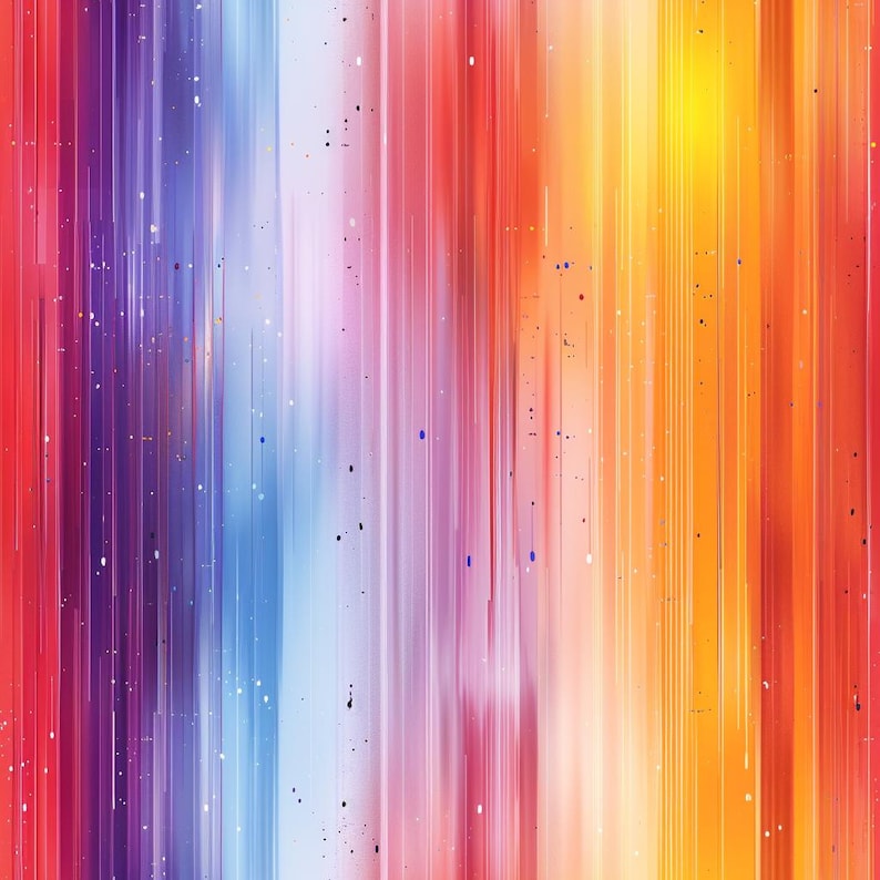 Watercolor Brush Strokes Digital Pattern Paper for Crafting and Design ...