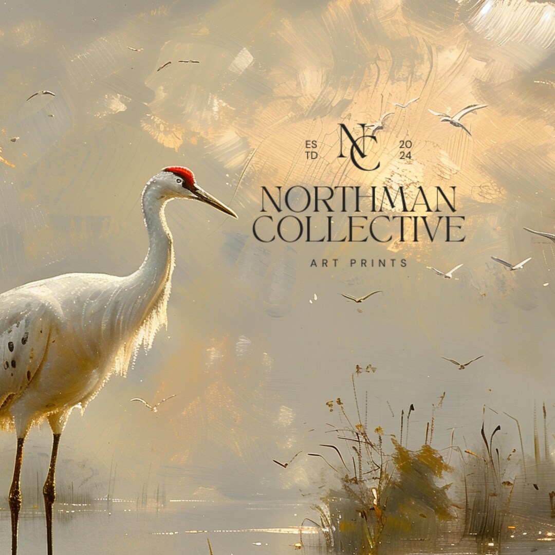 Japanese Crane Wall Art – Wabi Sabi Zen Bird Print | Instant Download ...