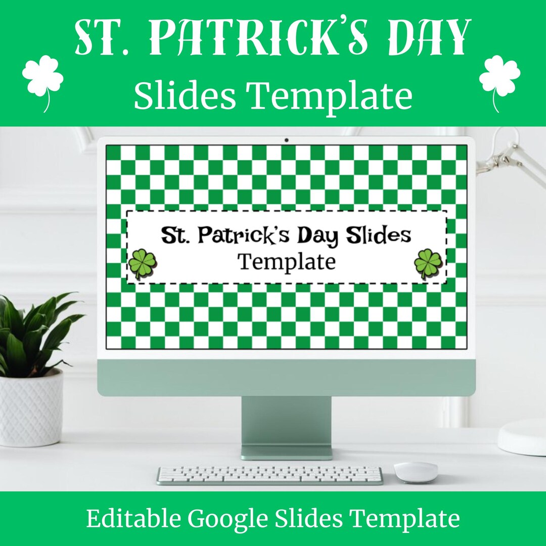 St. Patrick's Day Slides Template | Daily Classroom Slides for Teachers ...