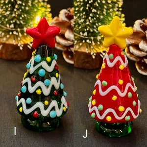Customize Handmade Christmas Sculpture Decoration,glass Christmas Tree ...
