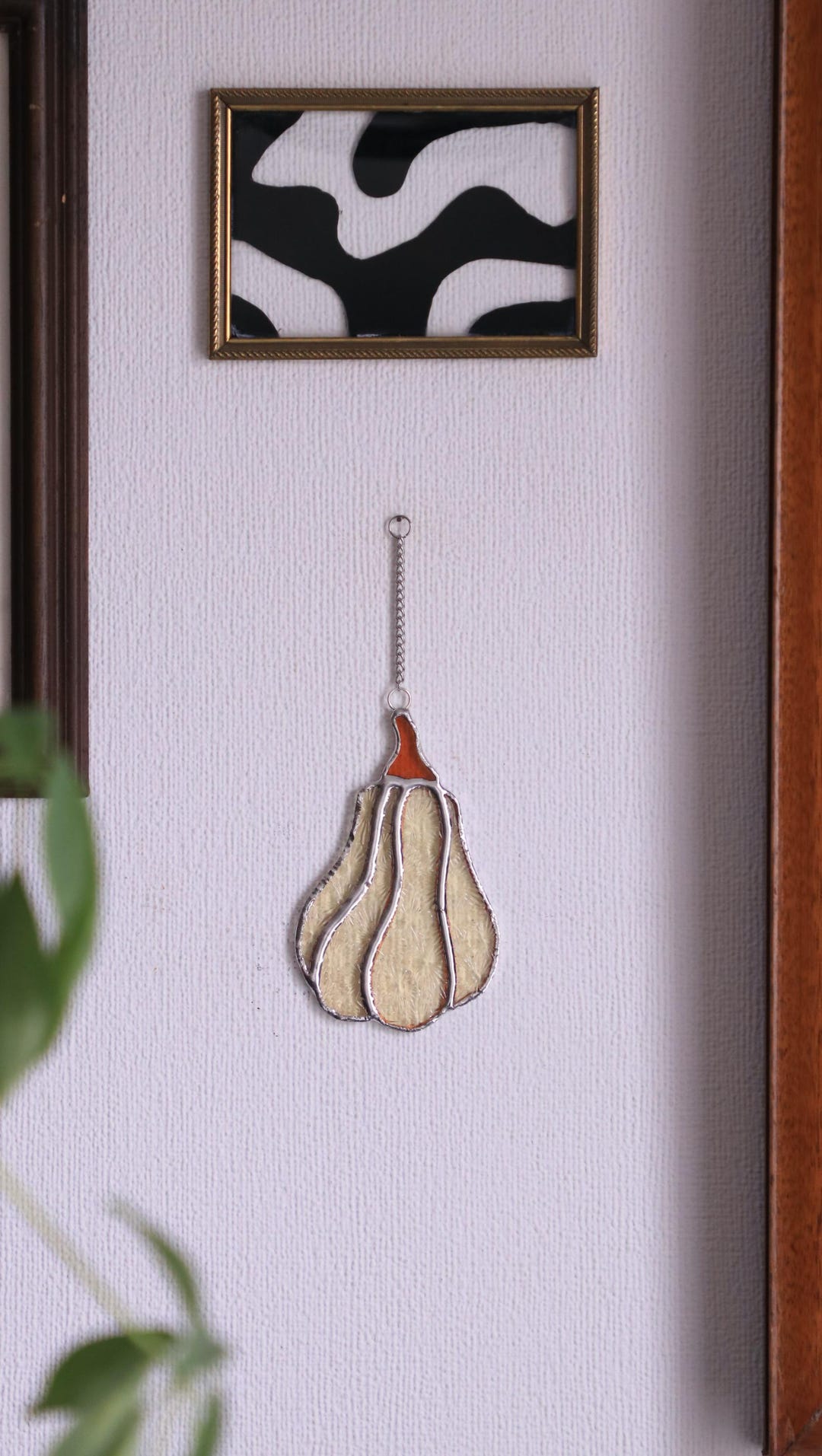Tiffany Stained Glass - Hanging Pumpkin (suncatcher) - Etsy
