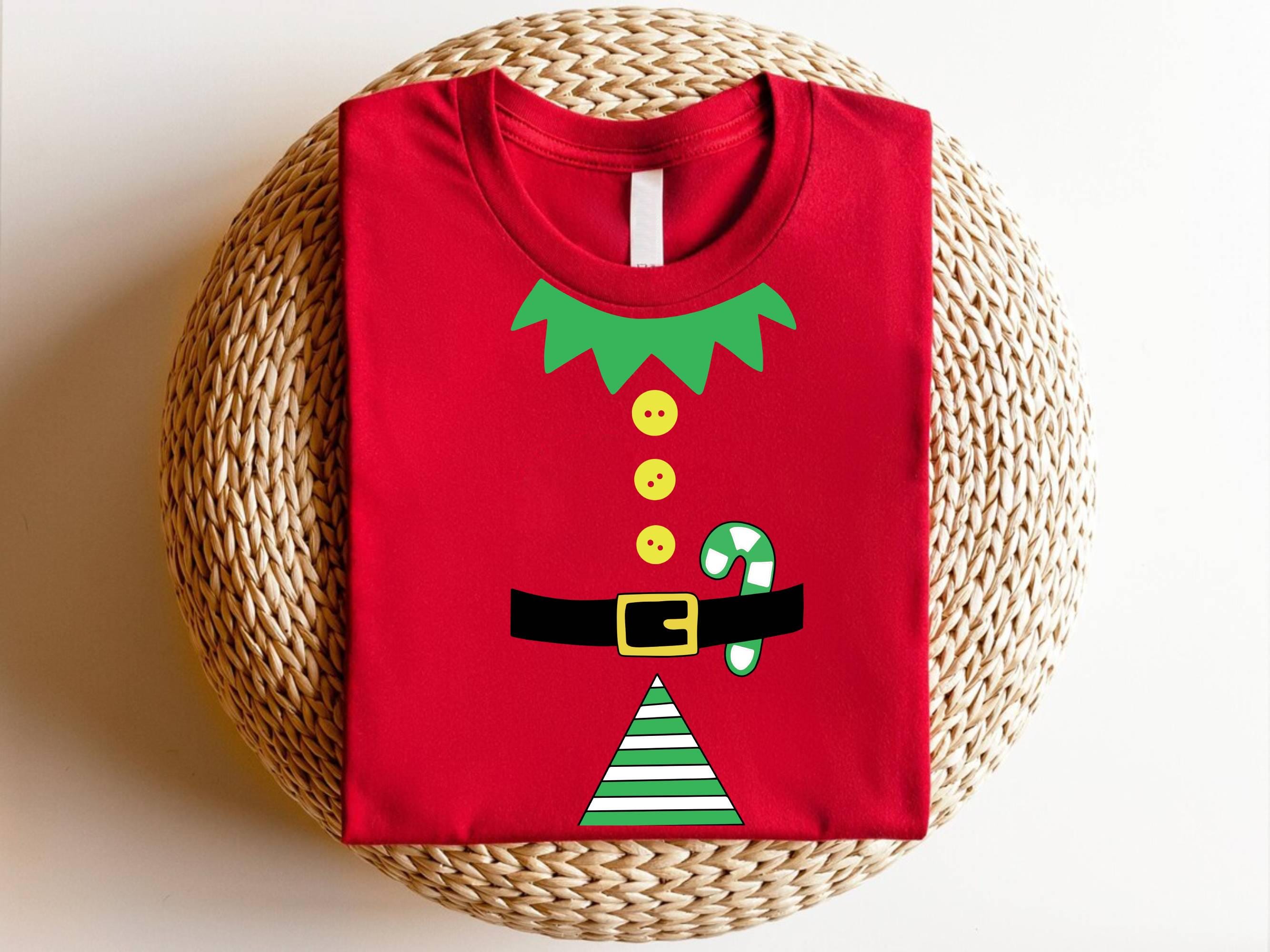 Elf Costume Christmas Outfit, Kids Elf Costume Sweatshirt, Elf Outfit ...