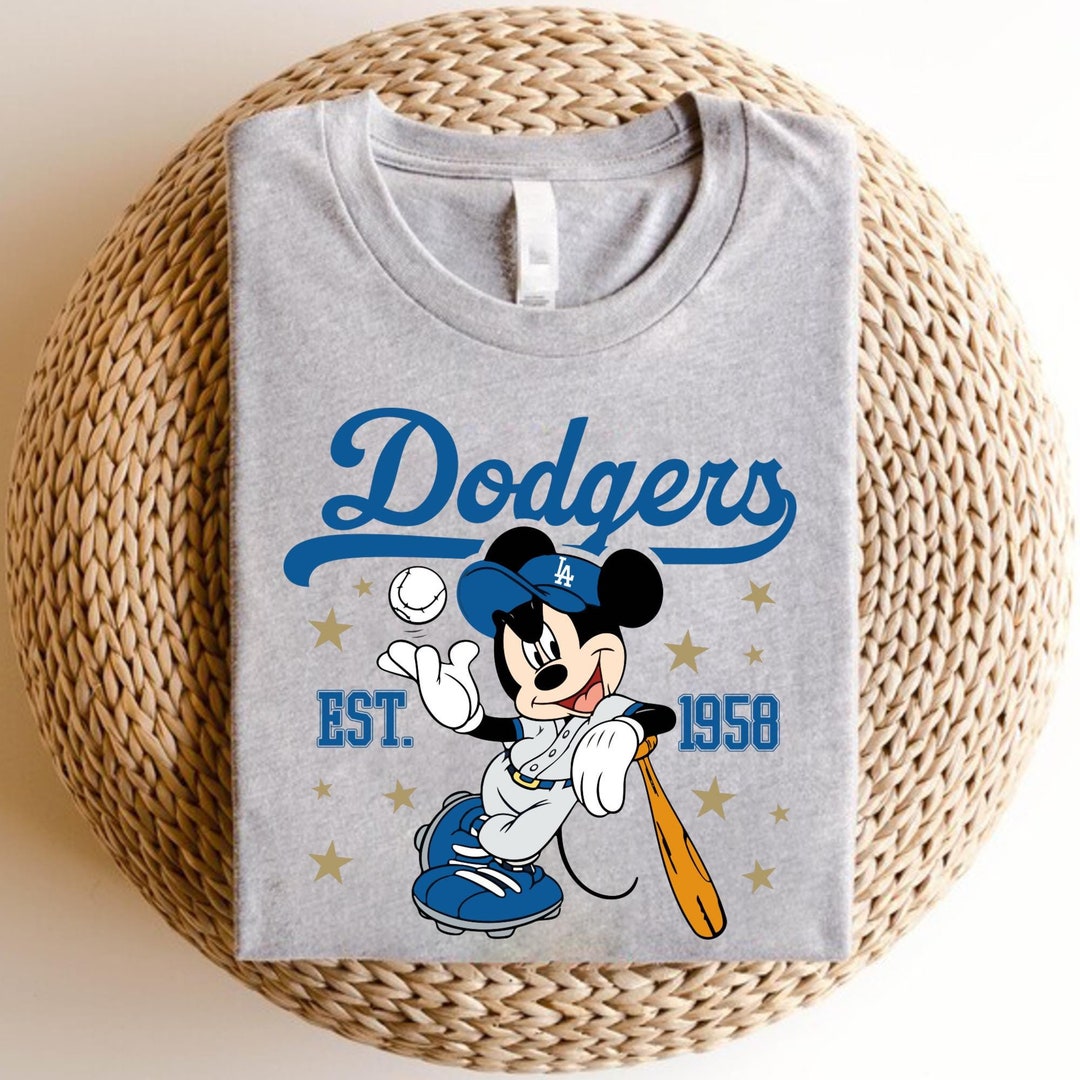 Mickey Mouse 1958 Baseball Shirt,mickey Baseball Shirt,disney Sport ...