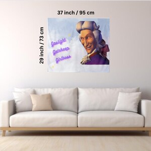 Barbie Preminger Gaslight, Gate Keep, Girl Boss Funny Meme Tapestry - Etsy