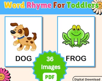 Word Rhyming Printable Sheets - Phonics Exercises, Homeschool ...