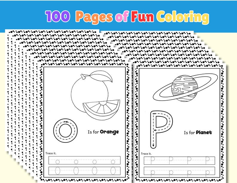 Educational Printables Alphabet Coloring Pages ABC Coloring Book ...