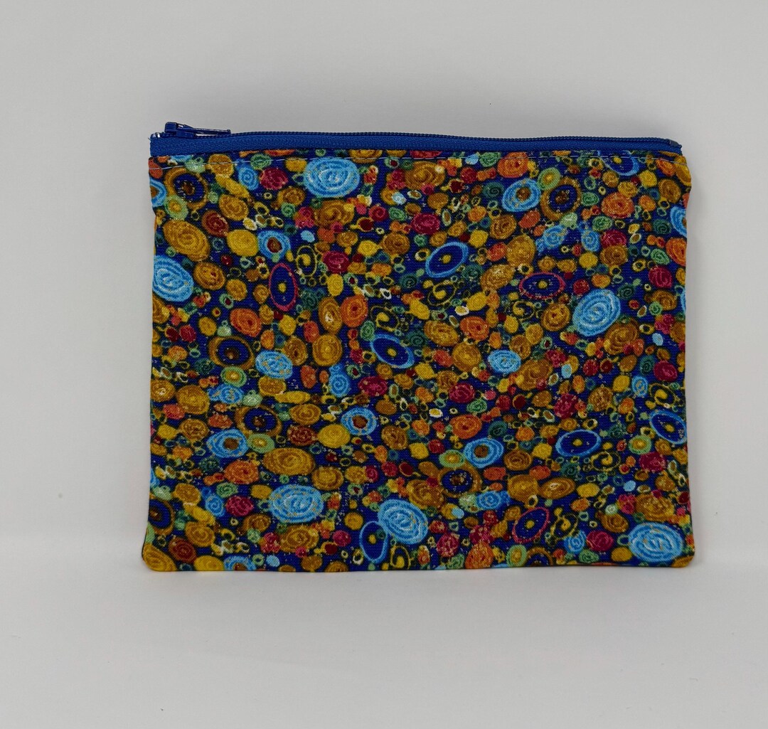 Speckled Print Padded Zipper Pouch 7 Inch - Etsy